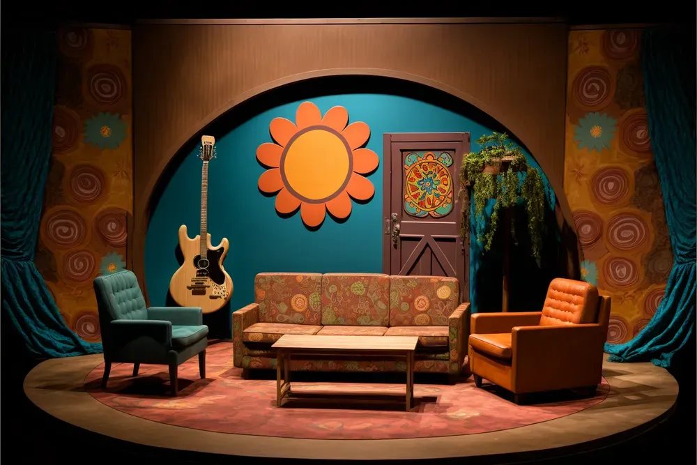 Theater Stage Play Set Designs Midjourney Prompt | PromptBase