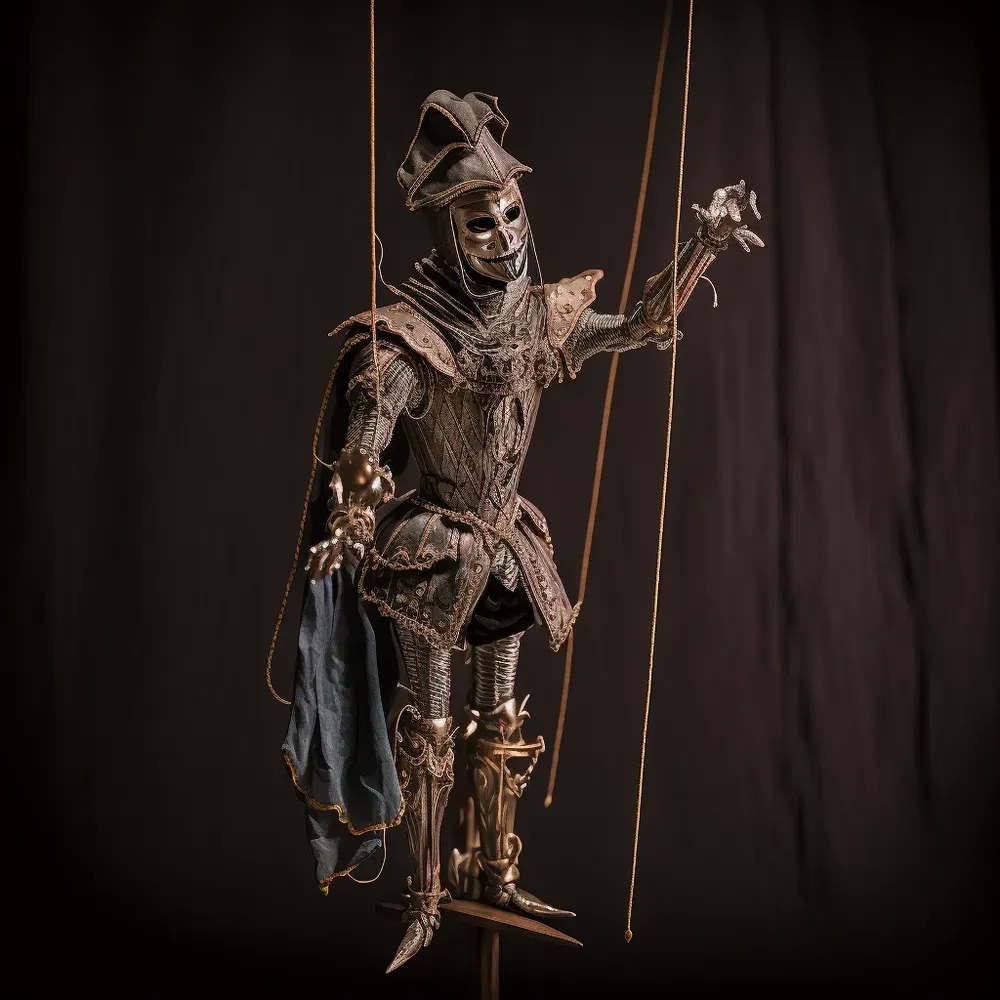 Hand Crafted Marionette Puppet Designs Midjourney Prompt | PromptBase