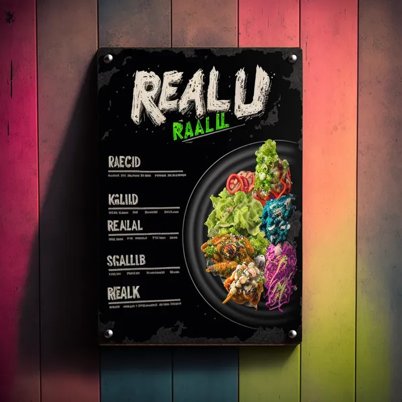 Professional Menu Board Designs Midjourney Prompt | PromptBase