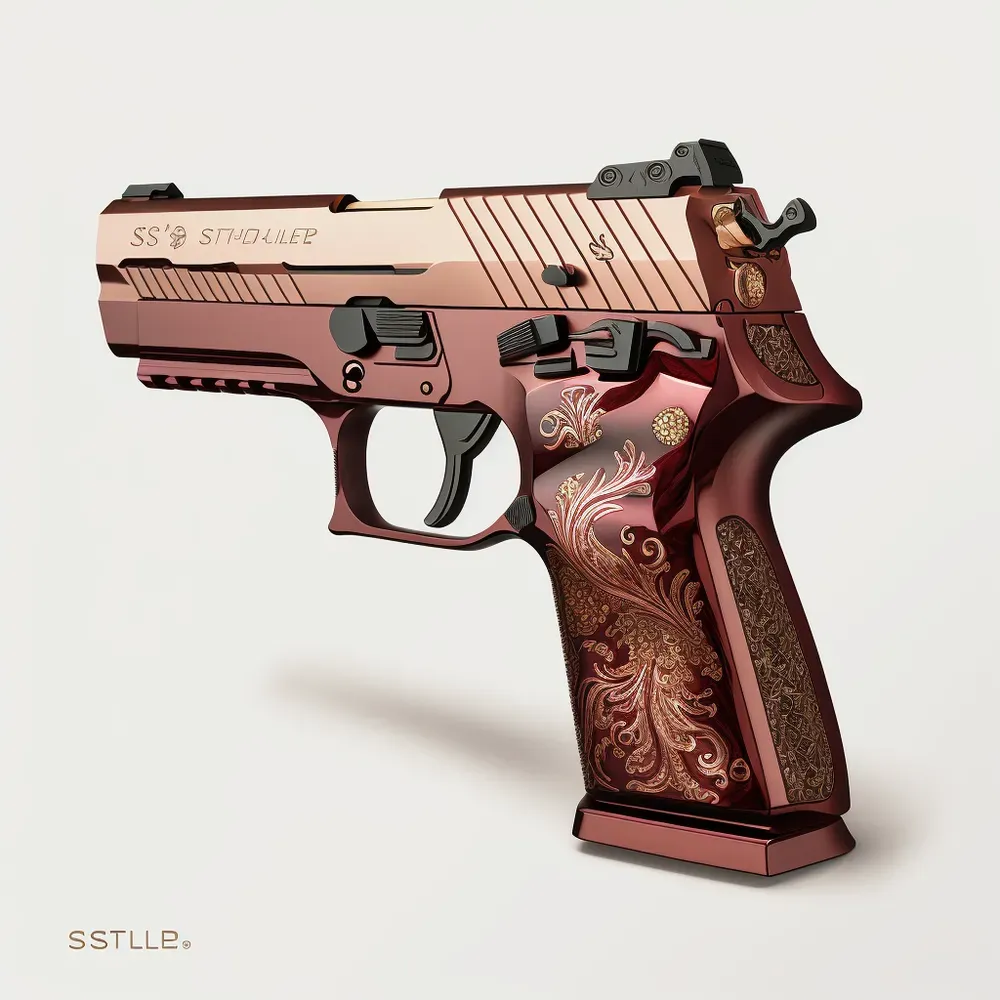 Custom Crafted Firearm Designs Midjourney Prompt | PromptBase