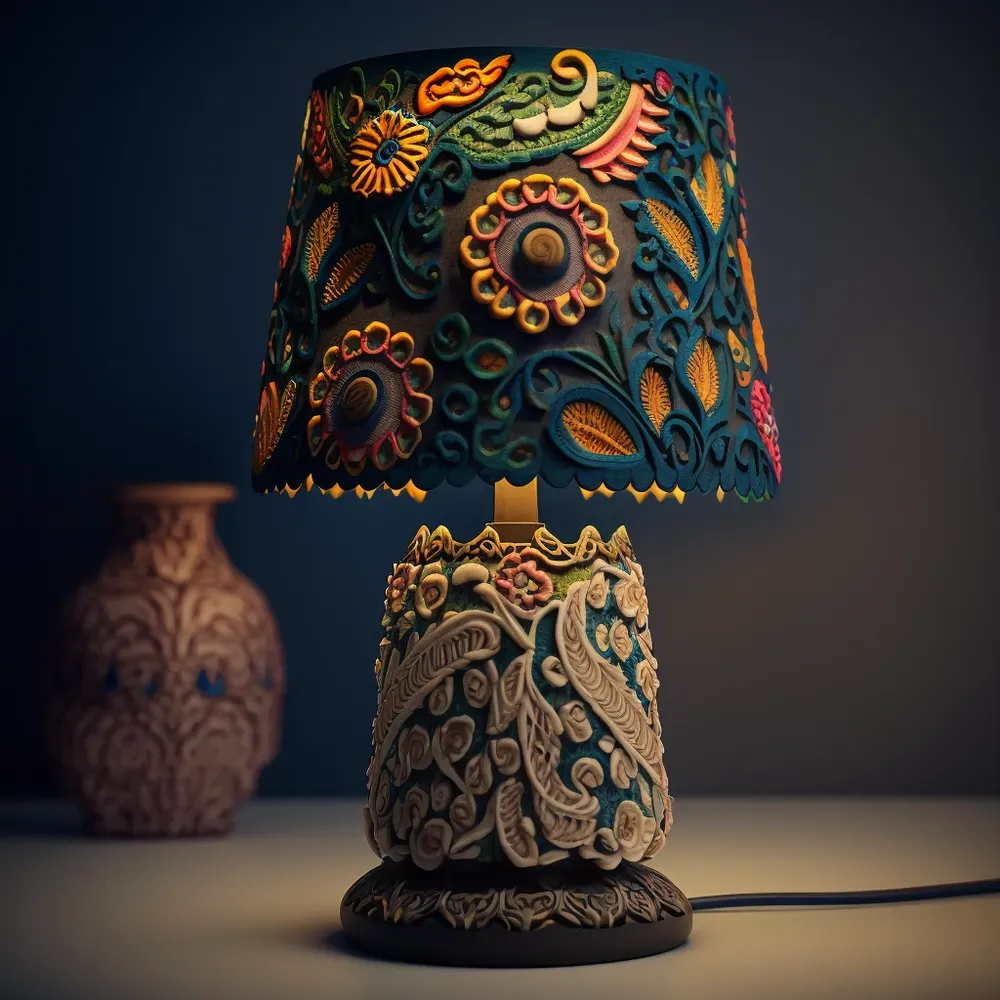 Decorative Desk Lamp Designs Midjourney Prompt | PromptBase