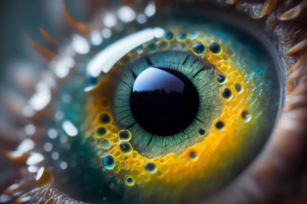 Macro Eyeball Photography Shots Midjourney Prompt | PromptBase
