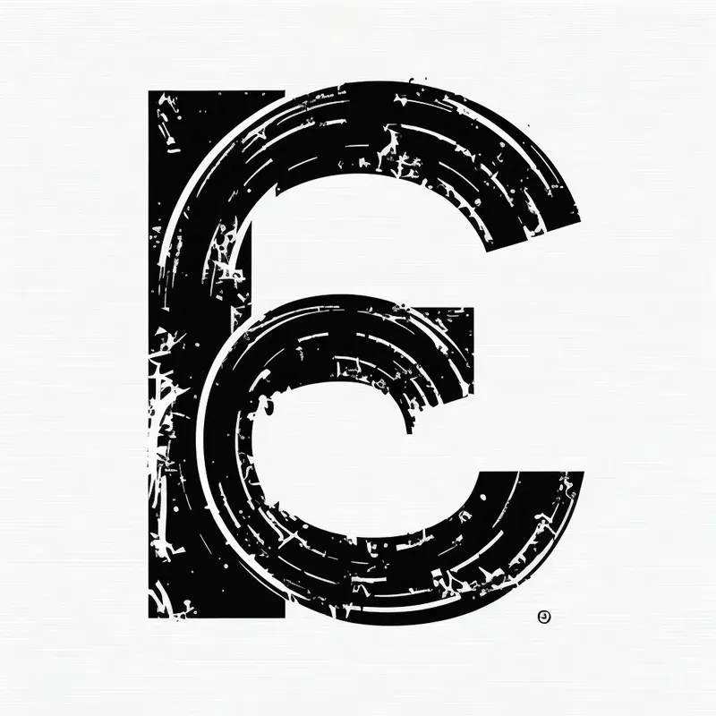 Distorted Typeface Letter Designs Midjourney Prompt | PromptBase