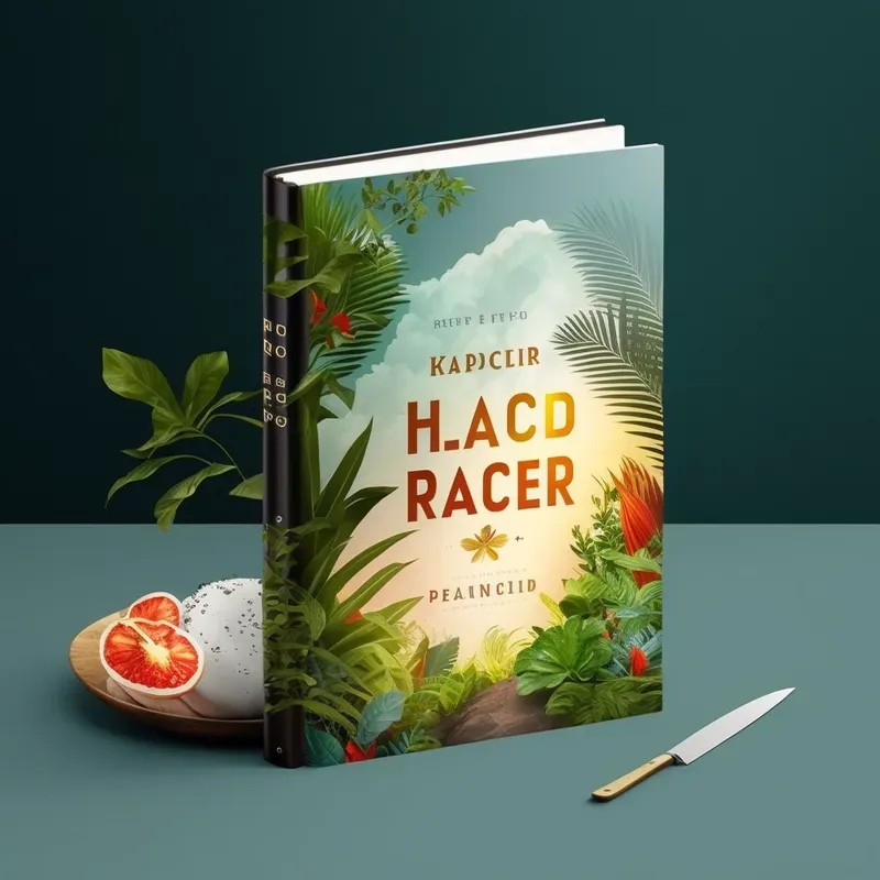 Hardback Book Cover Mockup File Images Midjourney Prompt | PromptBase