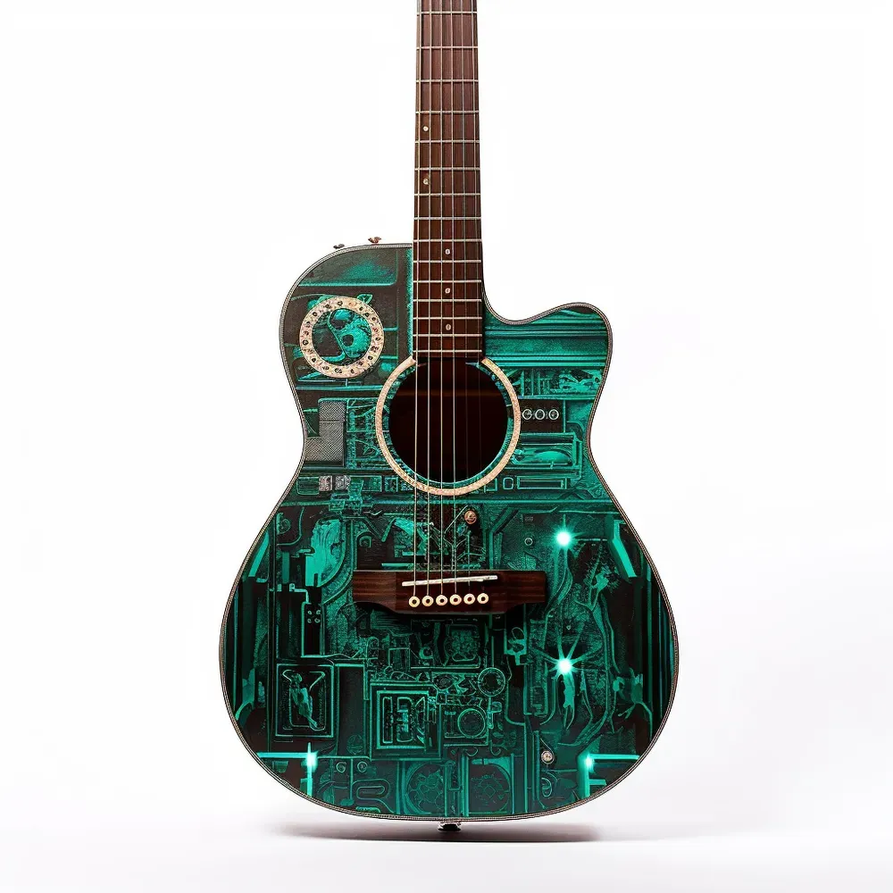 Professional Custom Guitar Designs Midjourney Prompt | PromptBase