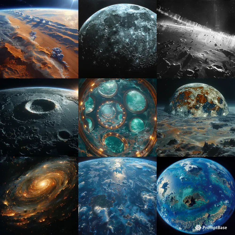 Future Worldscapes Midjourney Prompt | PromptBase