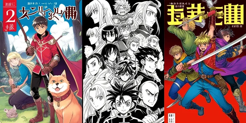 Adventure Manga - Japanese Comics Midjourney Prompt | PromptBase