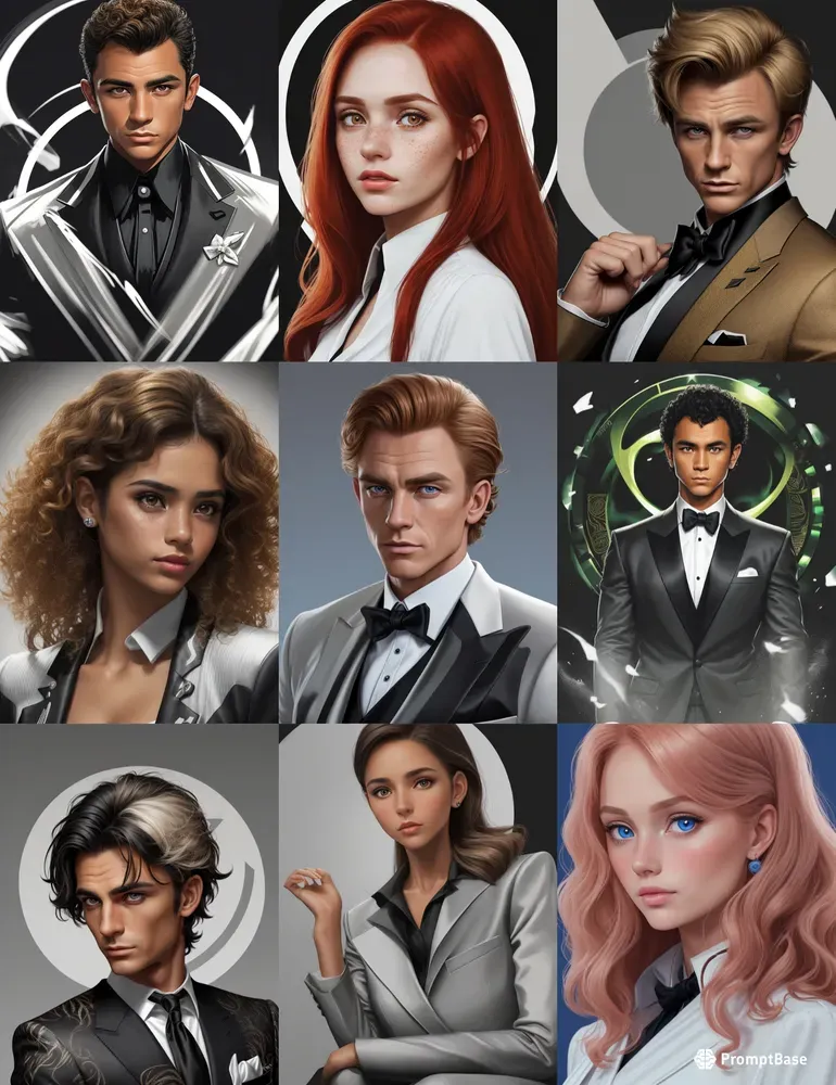 Custom James Bond Characters Leonardo Ai Prompt | PromptBase