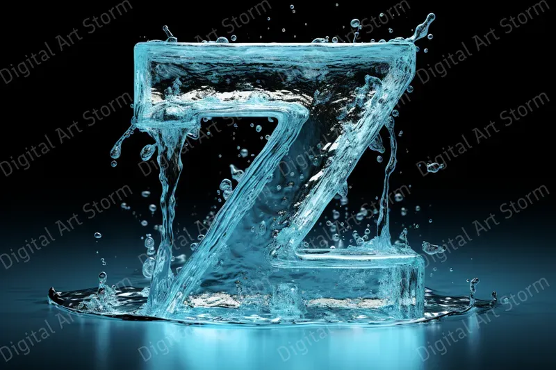 Futuristic 3D Letter Designs Midjourney Prompt | PromptBase