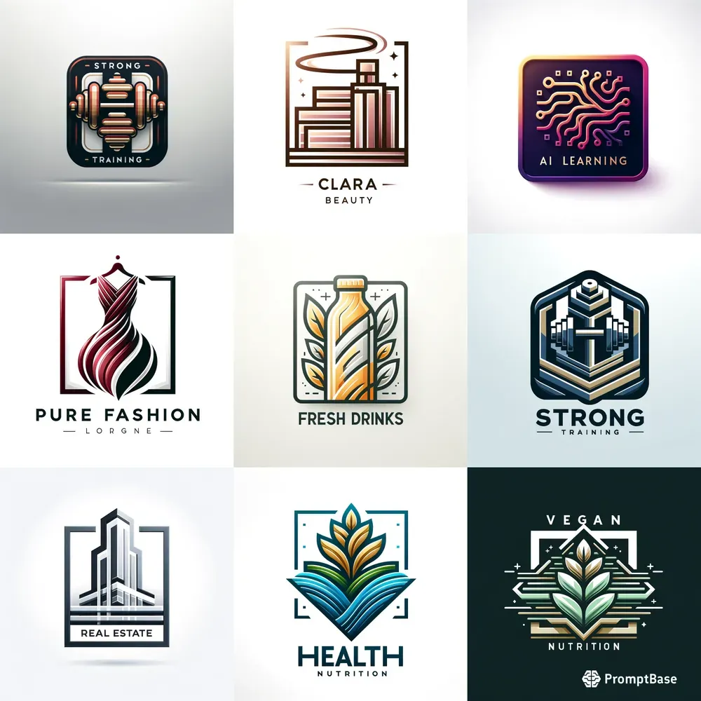 Blueprints For Dynamic Logo Creation DALL·E Prompt | PromptBase