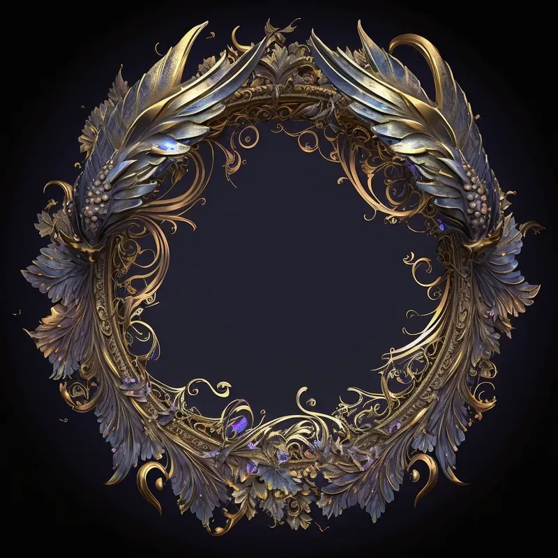 Different Style Of Game Avatar Borders Midjourney Prompt | PromptBase