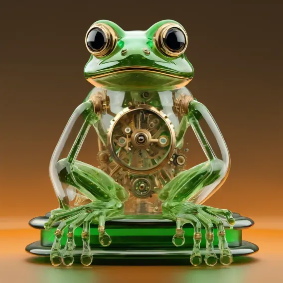 Clockwork Glass Statuettes Stable Diffusion Prompt | PromptBase