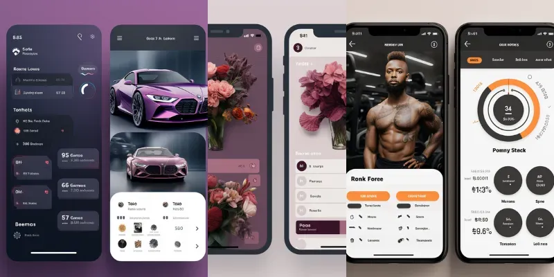 Luxury Figma Design Stores Midjourney Prompt | PromptBase