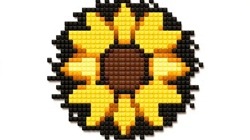 Perler Bead 2D Patterns Midjourney Prompt | PromptBase