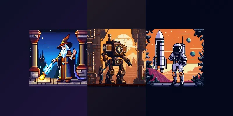 Game Based Pixel Art Stable Diffusion Prompt | PromptBase