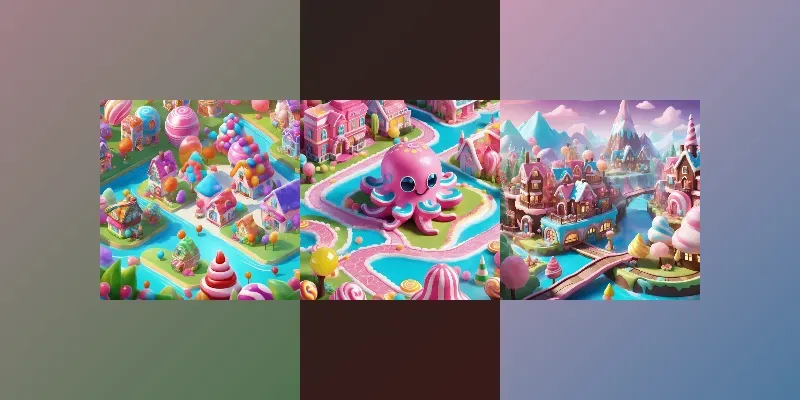 Candy Landscape Stable Diffusion Prompt | PromptBase