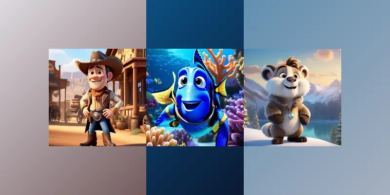 3D Pixar Style Cartoons Stable Diffusion Prompt | PromptBase