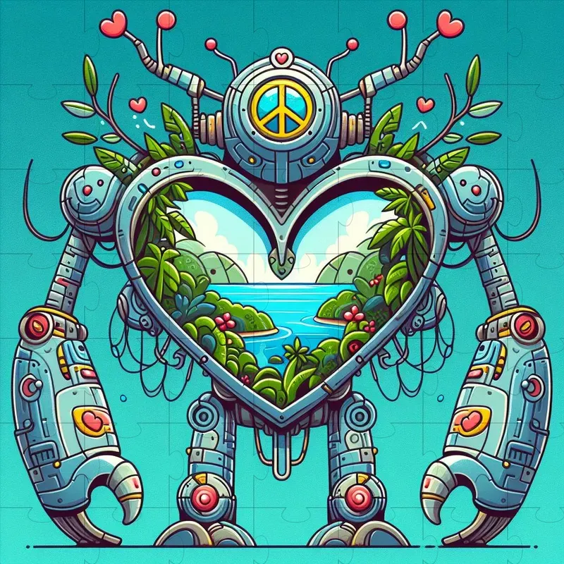 Love Machines DALL·E Prompt | PromptBase