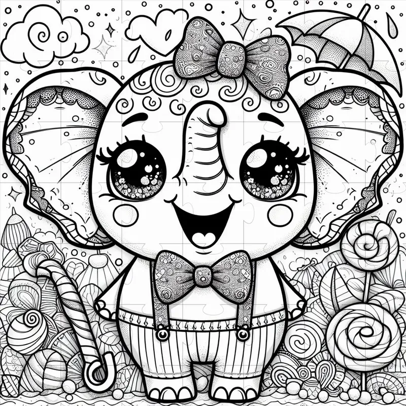 Delightful Coloring Pages DALL·E Prompt | PromptBase