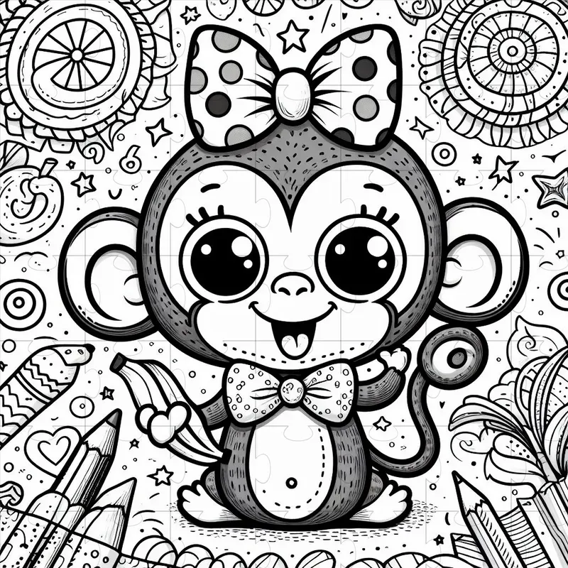 Delightful Coloring Pages DALL·E Prompt | PromptBase
