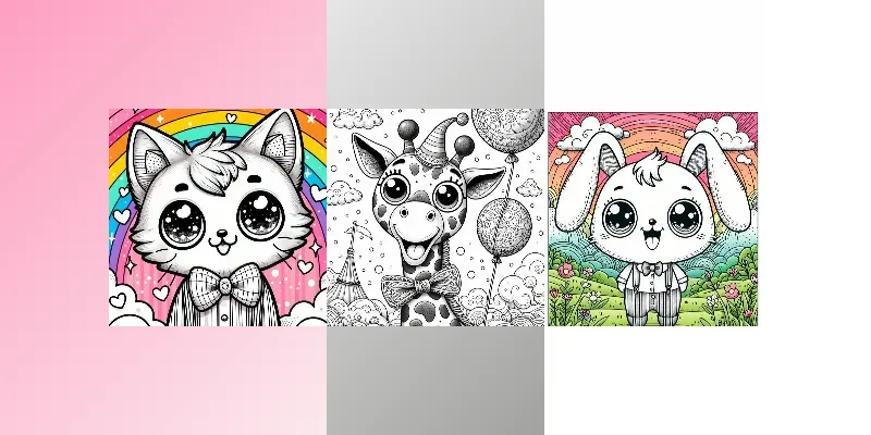 Delightful Coloring Pages DALL·E Prompt | PromptBase