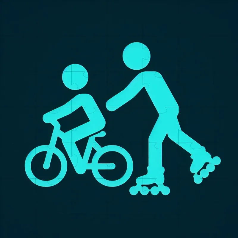 Silhouetted Stick Figures DALL·E Prompt | PromptBase