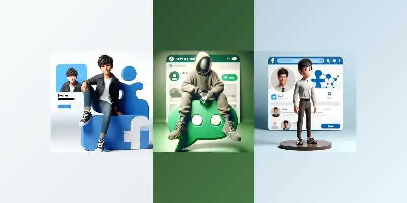 Social Style 3d Profile Images Generator App | PromptBase