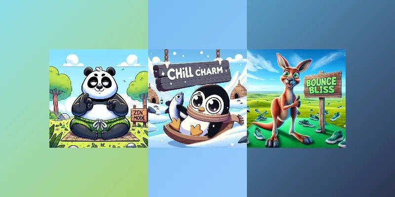 Cartoon Style Illustrations With Text Generator App | PromptBase
