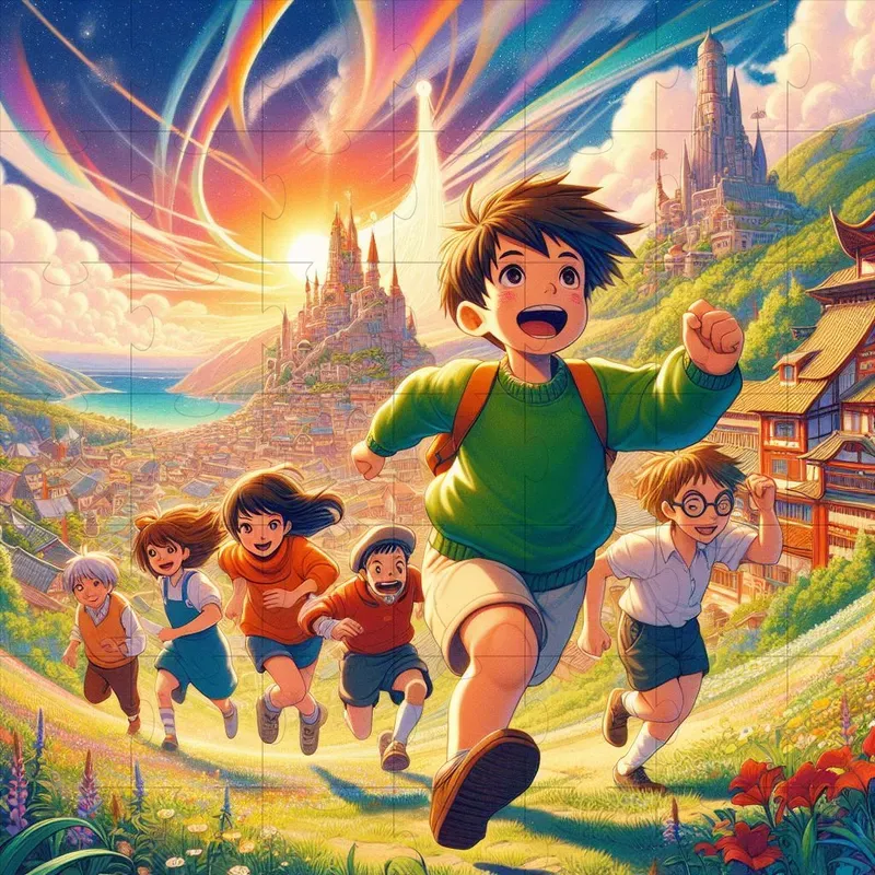 Miyazaki Style Illustrations DALL·E Prompt | PromptBase