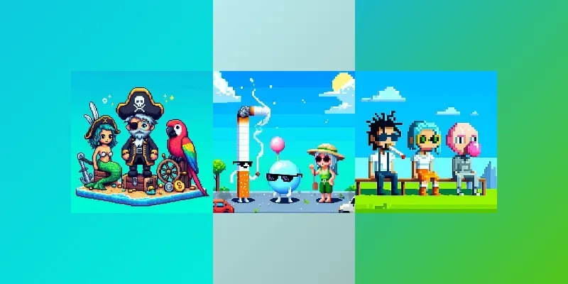 8 Bit NFT Pixelverses DALL·E Prompt | PromptBase