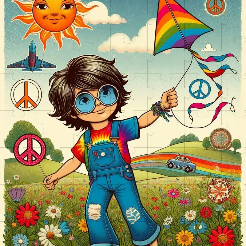 Retro 70s Childrens Illustrations DALL·E Prompt | PromptBase