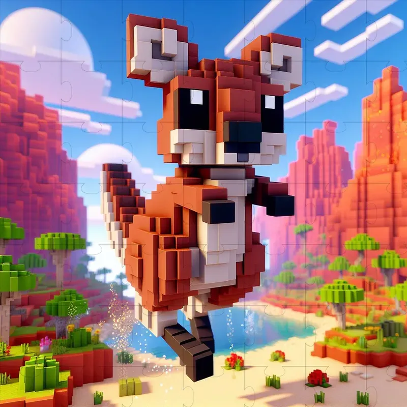 Minecraft Blocky Characters DALL·E Prompt | PromptBase