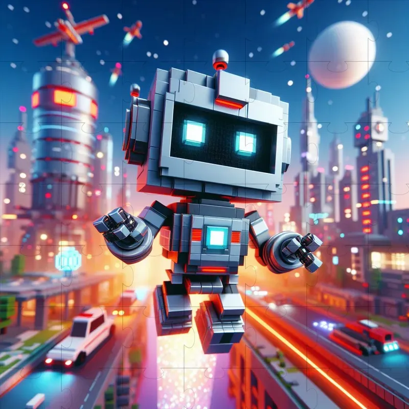 Minecraft Blocky Characters DALL·E Prompt | PromptBase