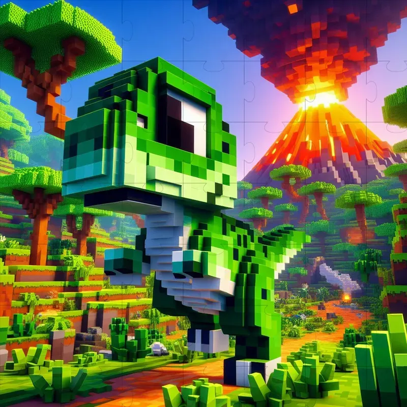 Minecraft Blocky Characters DALL·E Prompt | PromptBase