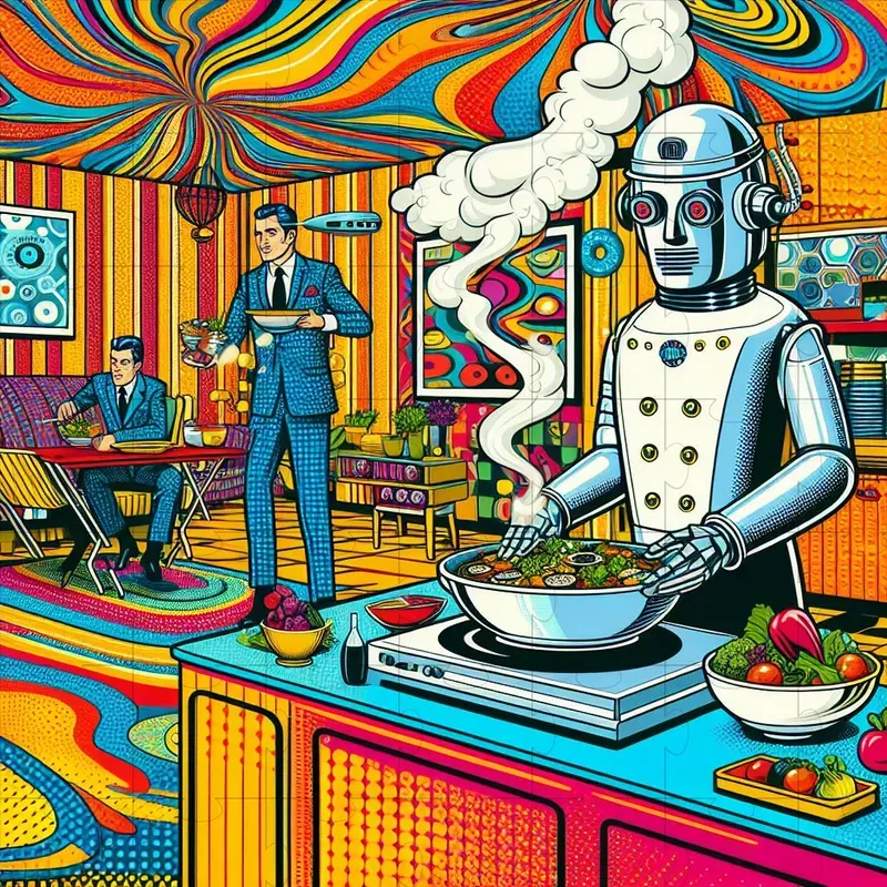 1960s Pop Art Posters DALL·E Prompt | PromptBase