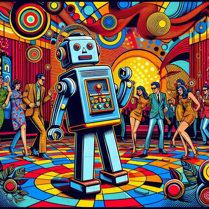 1960s Pop Art Posters DALL·E Prompt | PromptBase