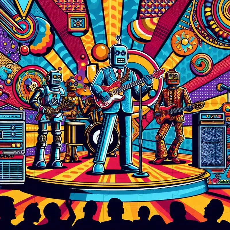 1960s Pop Art Posters DALL·E Prompt | PromptBase