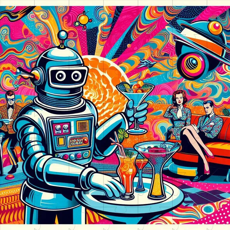 1960s Pop Art Posters DALL·E Prompt | PromptBase