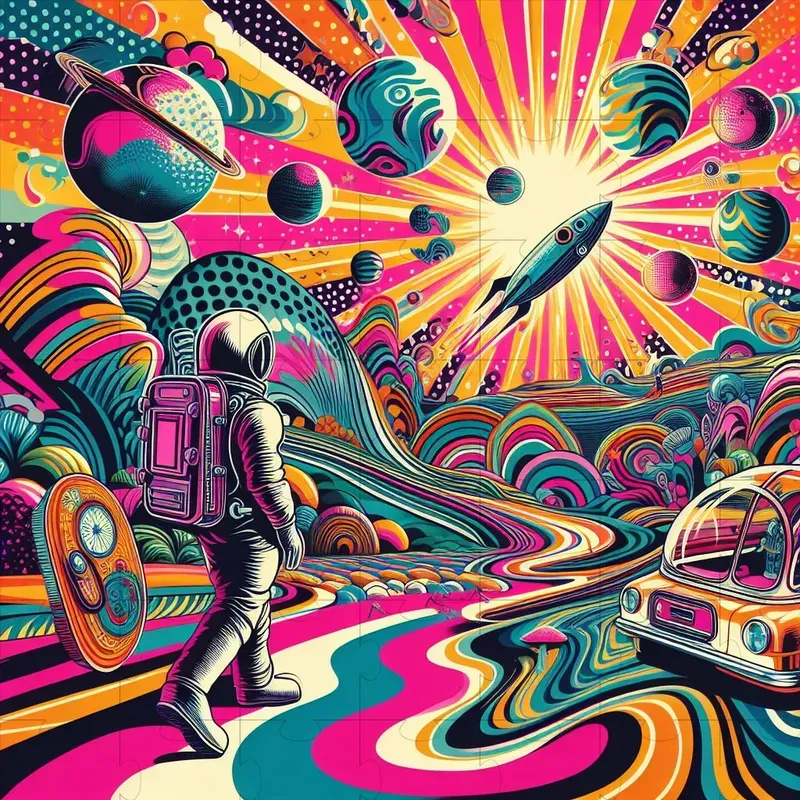 1960s Pop Art Posters DALL·E Prompt | PromptBase