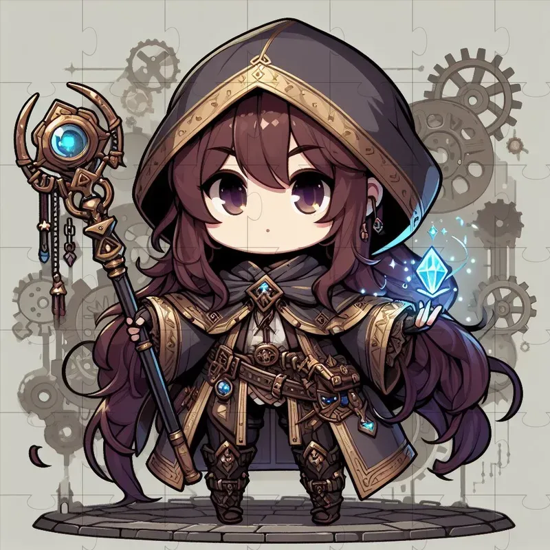 Indie Chibi Adventures Game Characters DALL·E Prompt | PromptBase