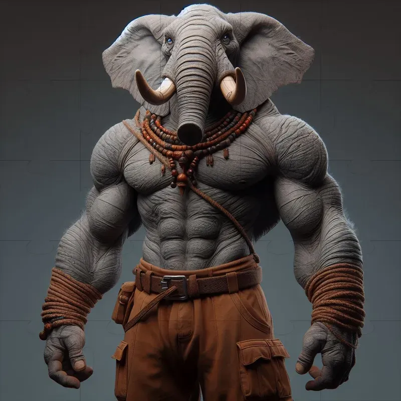 Anthropomorphic Animal Game Characters DALL·E Prompt | PromptBase