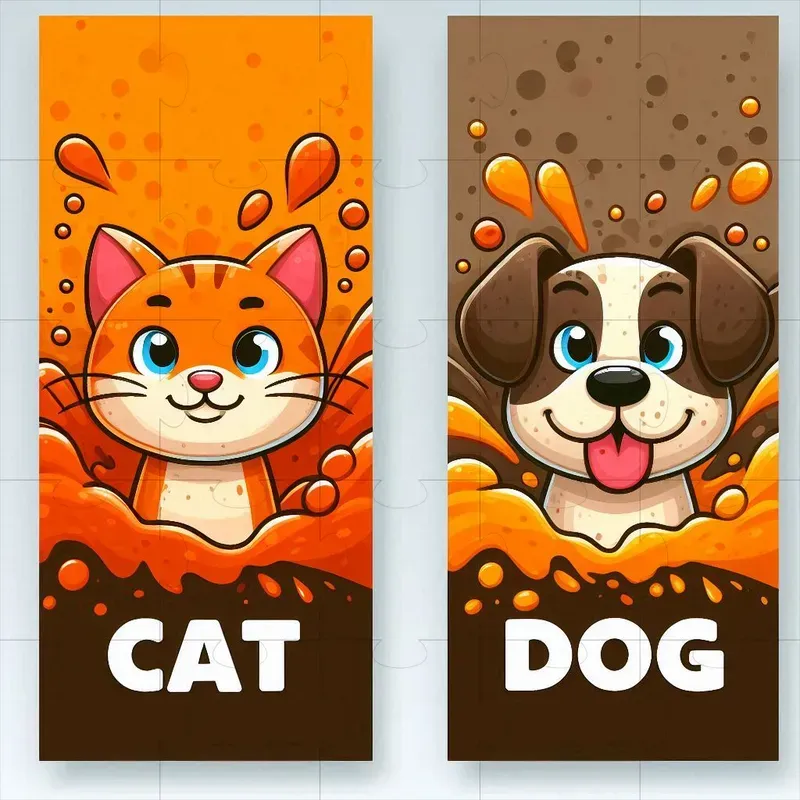Dual Banner Designs DALL·E Prompt | PromptBase
