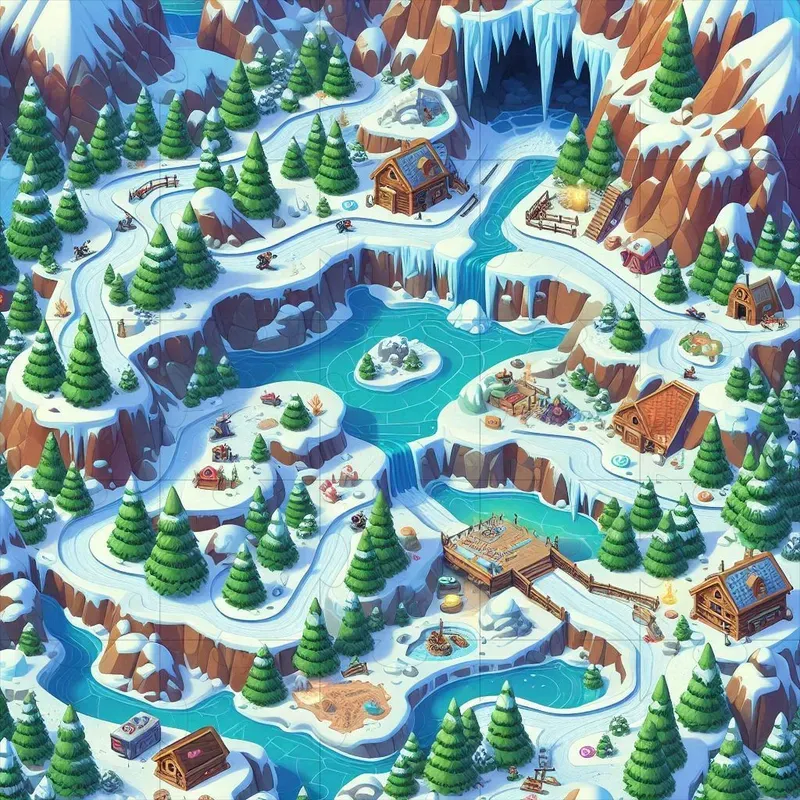 Top Down 2D Game Maps DALL·E Prompt | PromptBase