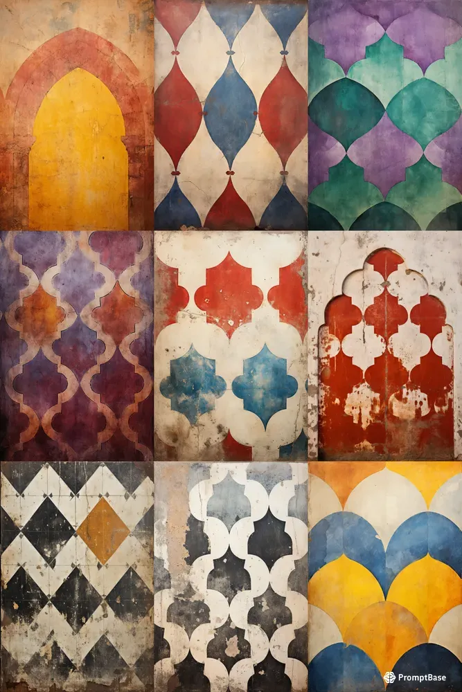 Decorative Medieval Patterns Midjourney Prompt | PromptBase