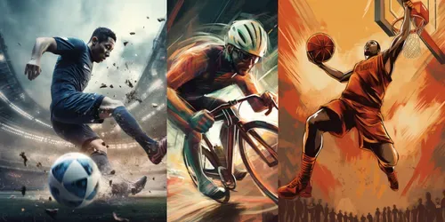 Dynamic Sports Action Photographs Midjourney Prompt | PromptBase