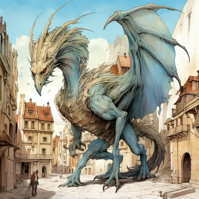 Village Creatures Comic Midjourney Prompt | PromptBase