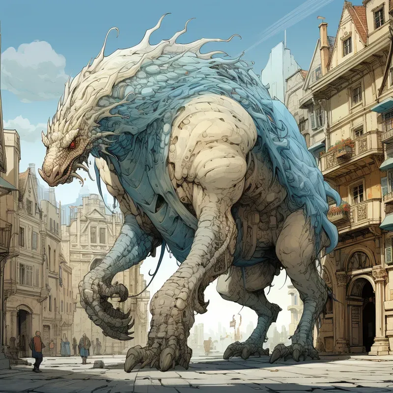 Village Creatures Comic Midjourney Prompt | PromptBase