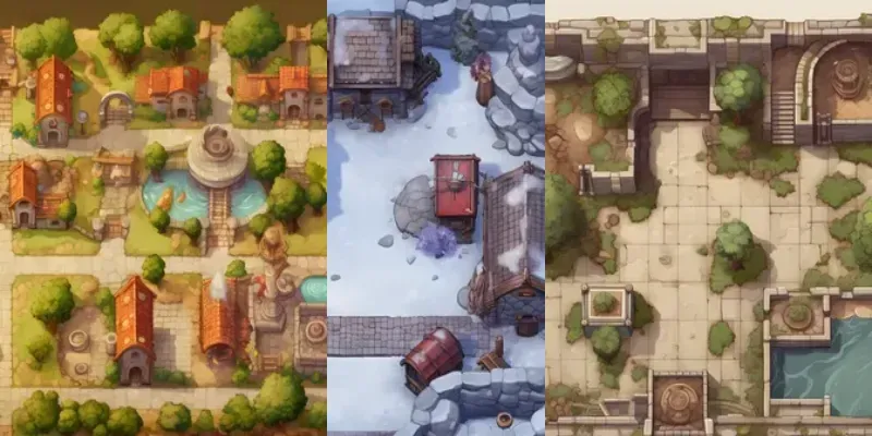 2d Game Maps Of Enchanting Realms App Generator App | PromptBase