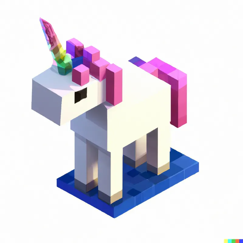 Blocky Animals | Voxel Models | Low Poly DALL·E Prompt | PromptBase