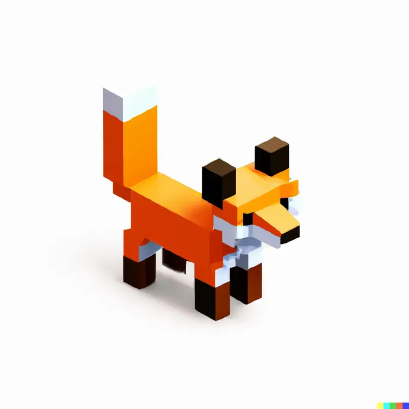 Blocky Animals | Voxel Models | Low Poly DALL·E Prompt | PromptBase